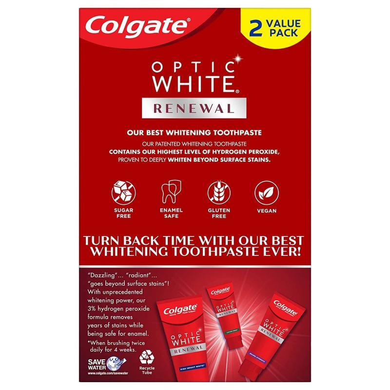 Colgate Optic White Renewal Whitening Toothpaste | AbmarketX