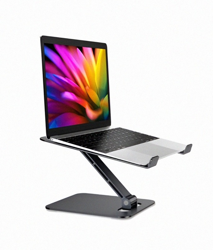 RIWUCT Foldable Laptop Stand — Adjustable & Ergonomic Riser | AbmarketX